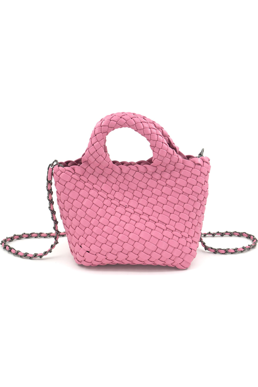 Braided Mini Bag, Pink – Monkee's of Wilmington