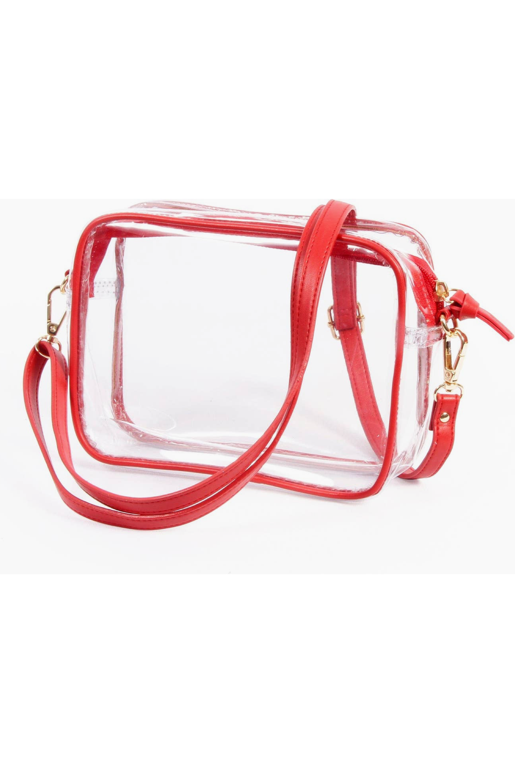 Bridget Clear Crossbody, Red – Monkee's of Wilmington